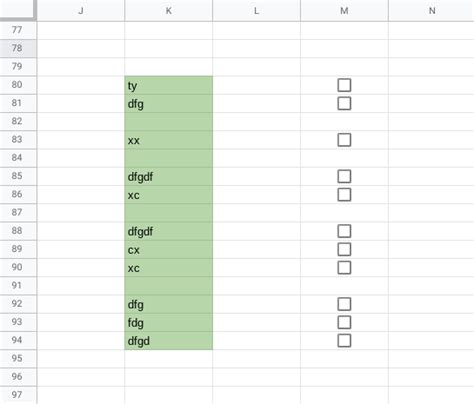 If Column Contains Text Add A Checkbox In Column Apps Script Google Sheets Stack Overflow
