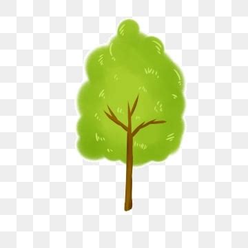 卡通 手繪 大自然 小樹 自然剪貼畫 葉子樹葉 綠化景觀素材圖案PSD和PNG圖片免費下載
