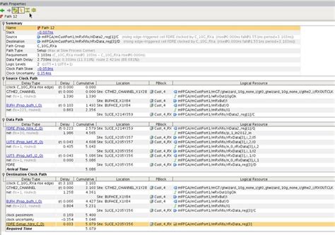 Setmaxdelay Datapathonly And Destination Clock Delays