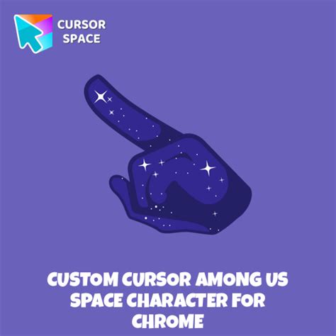 Custom Cursor Custom Cursor Among Us Space Character For Chrome Cursor Space