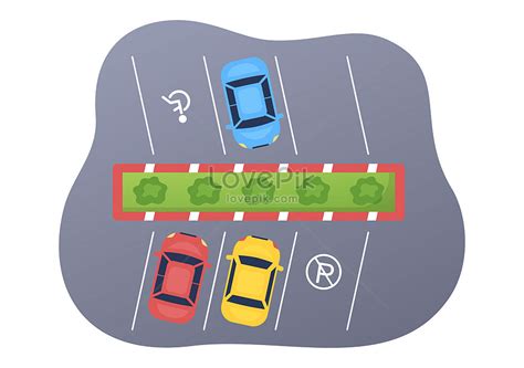 발레 주차 자동차 일러스트레이션 일러스트 무료 다운로드 Lovepik