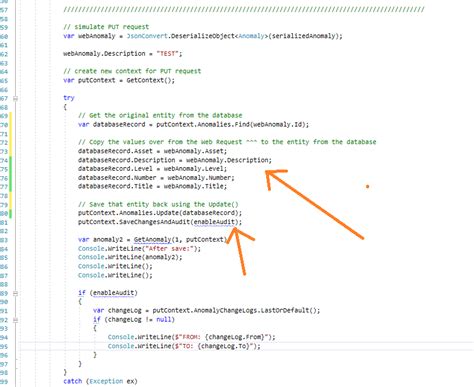 C ChangeLog OriginalValue Same As CurrentValue On EF Core Update Entity Stack Overflow