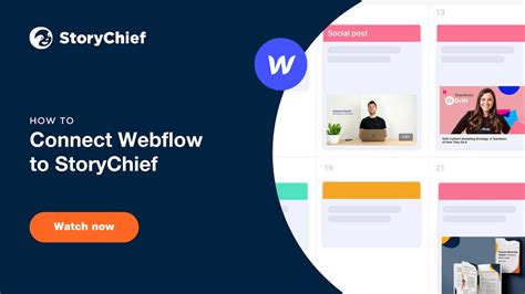 Connect Webflow To Storychief For Direct Content Publishing Youtube