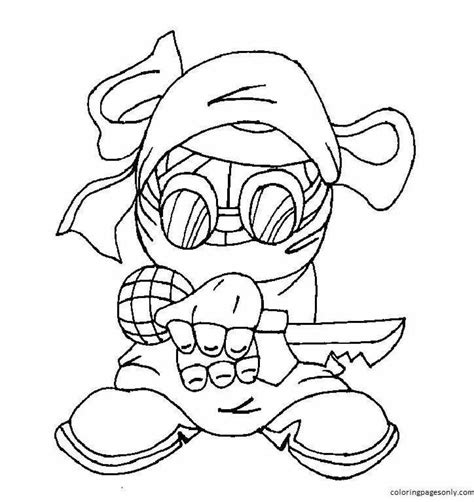 Раскраски Фредди Найт Фанкин 70 фото