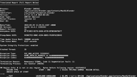 120057 crashing on opening blender blender projects