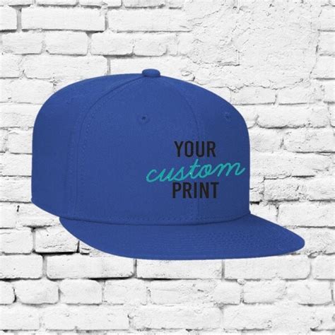 Royal Blue Custom Hat Etsy