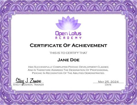 Psychic Development Classes Stacy Zemon