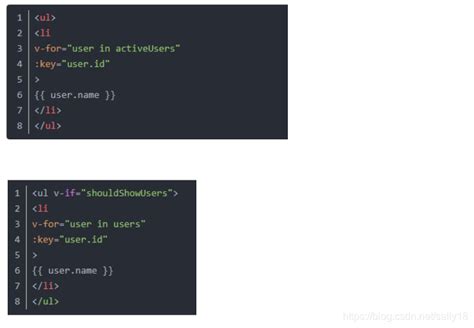 Vue注意规范 V If 与v For一起使用vue中v For和v If要怎么使用才规范 Csdn博客