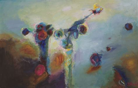 111 Peeter Mudist “lilled” 1975 Allee Galerii