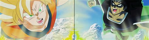 Goku Vs Broly Movie By Zargon150 On Deviantart