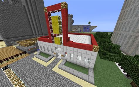 Spawn Building Minecraft Map