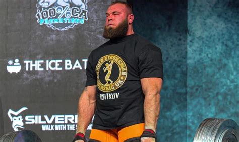 Oleksii Novikov Withdraws From 2024 Worlds Strongest Man