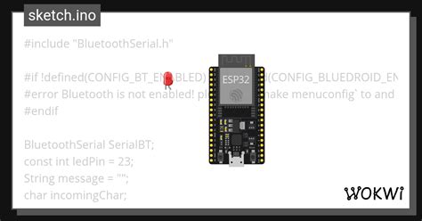 Bluetooth Wokwi ESP32 STM32 Arduino Simulator