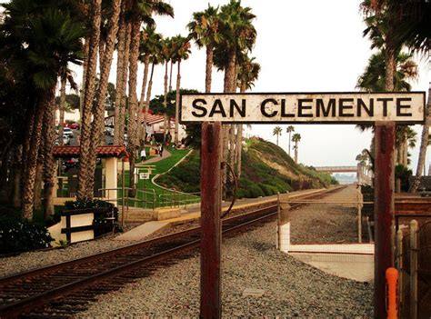 The Amtrak Station By The San Clemente Pier San Clemente San
