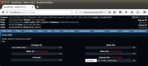 Web Shell WSO LYLC SPEAR SHIELD