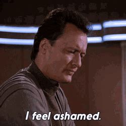 Star Trek Q In Shame 