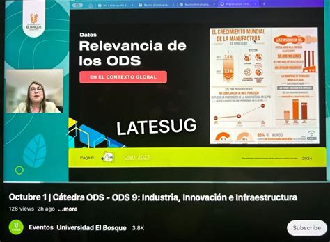 Latesug Ods Onu Somosabejasug Sustentable Sostenible Innovación… Graciela M L Ruiz Aguilar