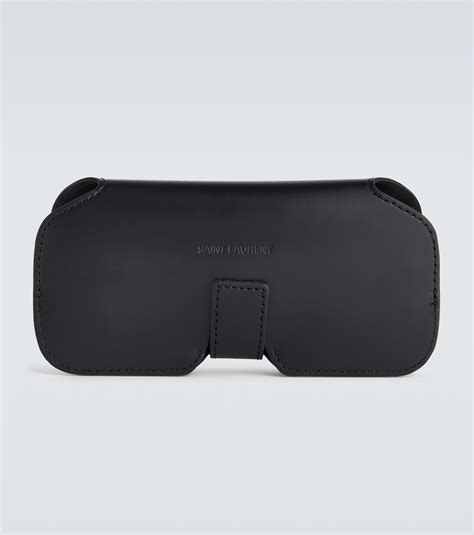 Sl 766 Rectangular Sunglasses In Black Saint Laurent Mytheresa