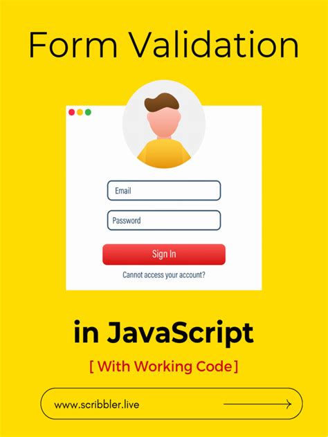 form validation in javascript pdf