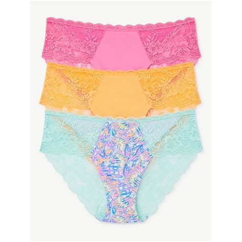 Joyspun Womens Microfiber Hipster Panties 3 Pack Sizes Xs To 3xl