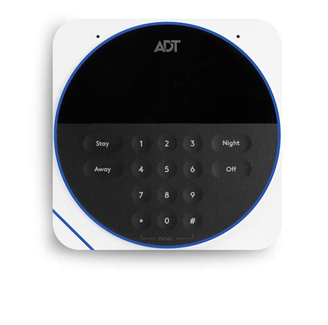 Alarm Keypad Diy Adt Home Security Equipment Self Setup