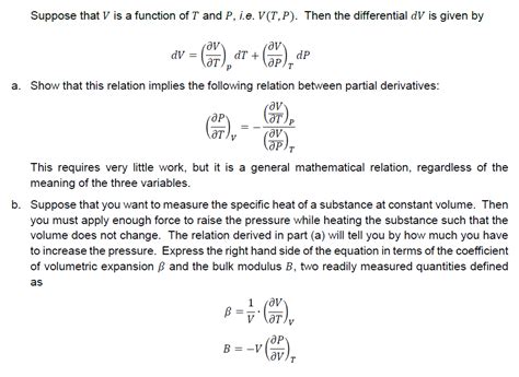 solved suppose that v is a function of t and p i e v t