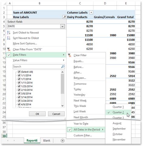 how to filter items in a pivot table office file api devexpress