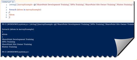 What Is PowerShell Array SPGuides