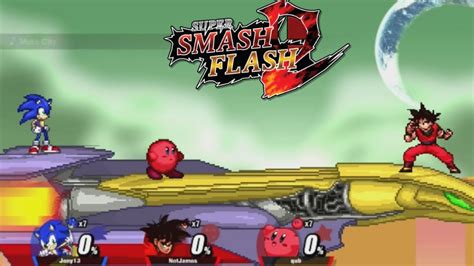 Super Smash Flash 2 2v1 Online Gameplay Youtube