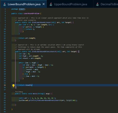 Aftab Nadaf On Linkedin 🧮 Binary Search Problem Lower Bound Welcome