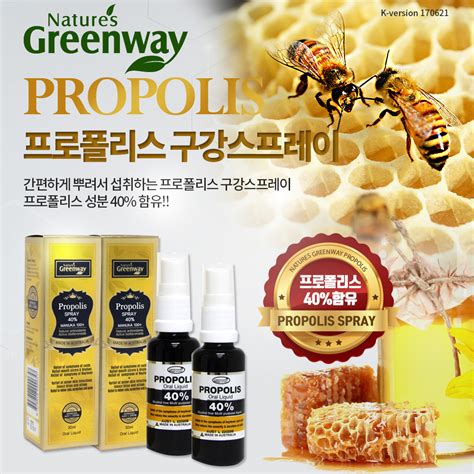 프로폴리스 스프레이 40 30ml 네이쳐스그린웨이