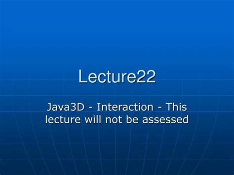 Ppt Lecture22 Powerpoint Presentation Free Download Id1006031