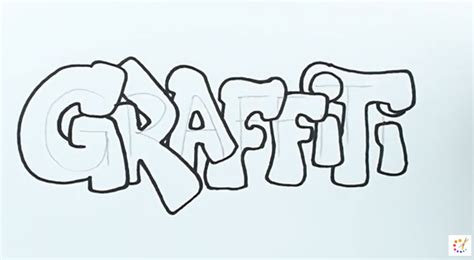 How To Draw Easy Graffiti Letters Step By Step How To Do Graffiti