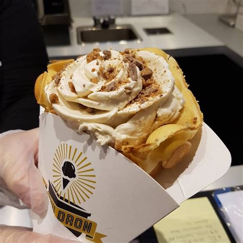 Maple Bourbon Crunch In A Puffle Cone This Asian Inspired Chain From