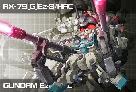 Gundam Ez8 Heavy Armed Custom Art Danbooru