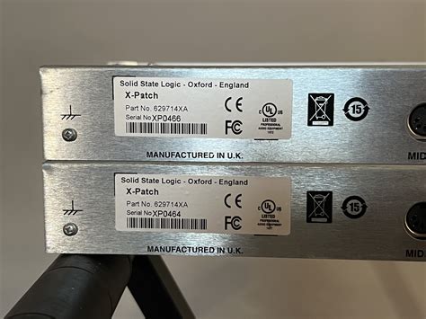 X Patch SSL X Patch Audiofanzine