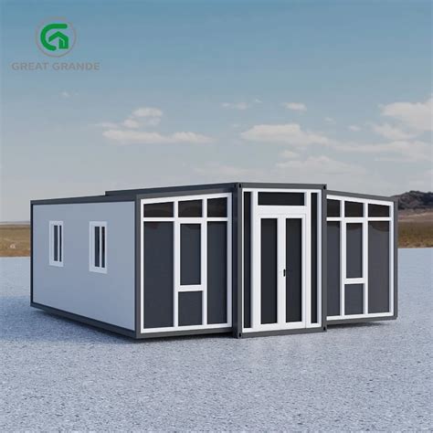 Prefab 20ft Folding Expandable Container House Prefabrication Folding Tiny House China Prefab
