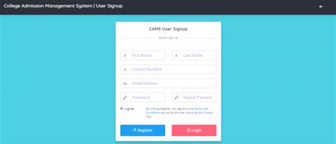 College Admission Management System In Php And Mysql College Admission Management