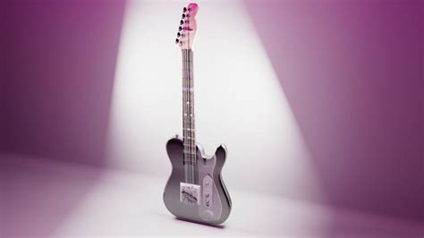3dmodeling Maya Electricguitar 3drendering Digitalart Cgi