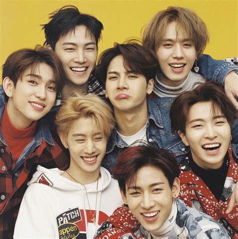 Cute Happy Comeback Picture Got7 Got7 Members Kpop