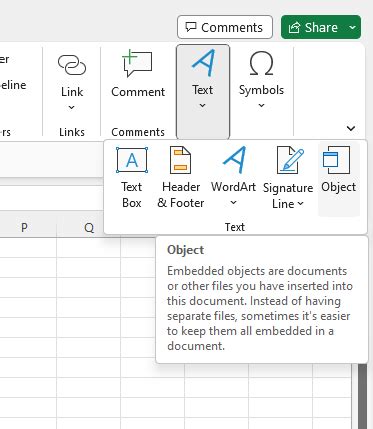How To Embed A PDF File In An Excel Worksheet How To Embed A PDF File In An Excel Worksheet