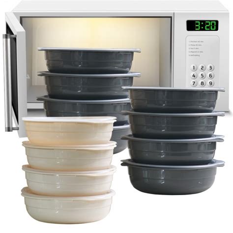 전자렌지용기 냉장냉동 밥보관용기 모노톤 쿡앤밥 450ml 8개 1세트 니드산업개발