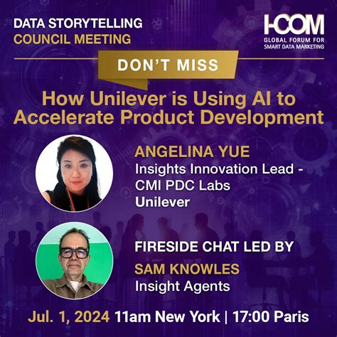 I Com Global On Linkedin Ai Datastorytelling Icom Unilever