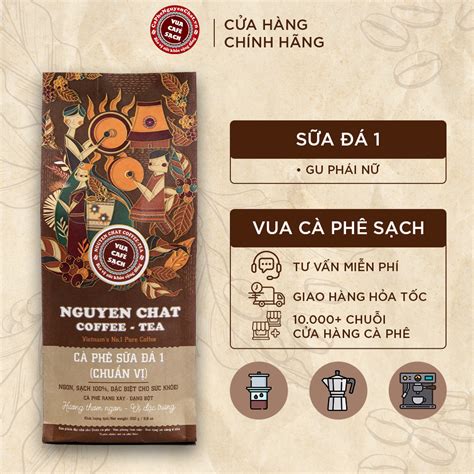 Cà Phê Rang Xay Sữa Đá 1 Nguyên Chất Chuẩn Vị Tinh Túy Mùi Thơm Đậm Đà