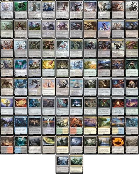 Elite Commander 5 Color Eldrazi Deck Ulalek Fused Atrocity Edh Cedh 100 Card