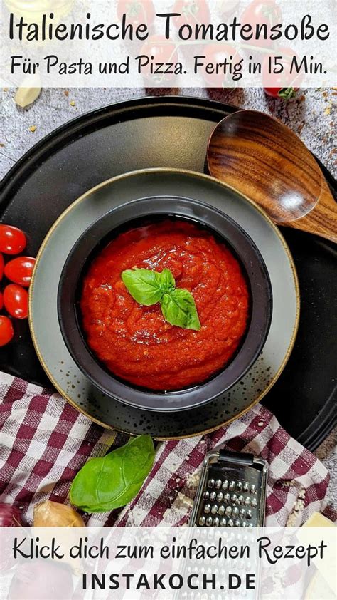Schnelle Tomatensauce Original Italienisches Marinara Rezept