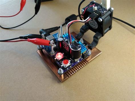 Temperature Controlled FAN Using ATtiny Electronics Lab