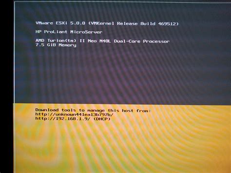 Trying Out Vmware Esxi · Nogis Home On The Interweb