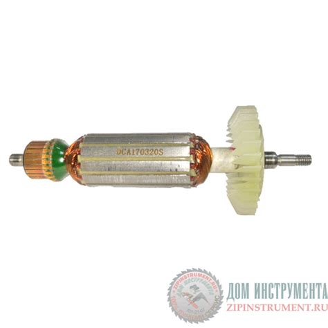 Якорь (Ротор) для УШМ (болгарки) Makita GA5030/GA4030, M6*1,L=160,D=29 ...
