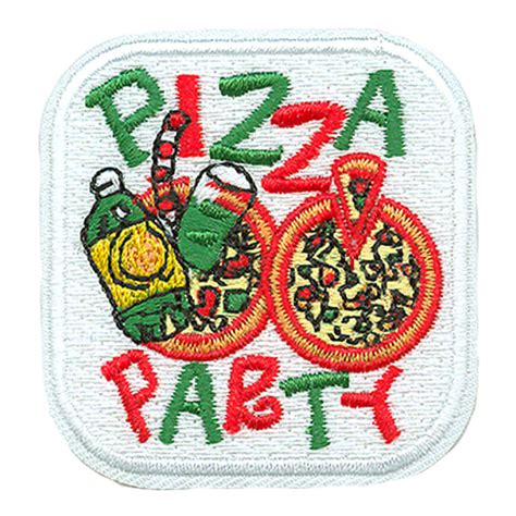 Pizza Party Patch • Advantage Emblem And Screen Printing
